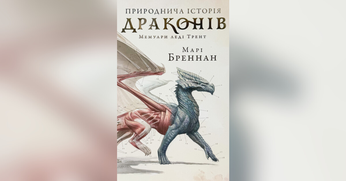Природнича історія драконів Limited edition — Марі Бреннан | Купить на RIDMI